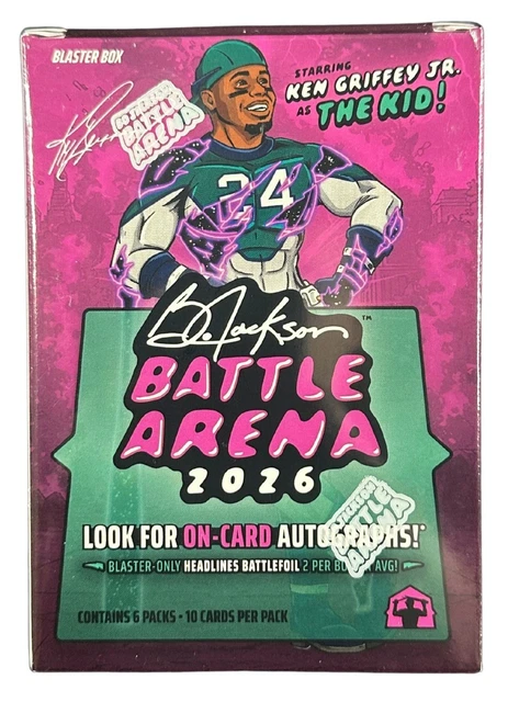 2026 BO JACKSON Battle Arena Griffey "The Kid" Blaster Box Factory ...