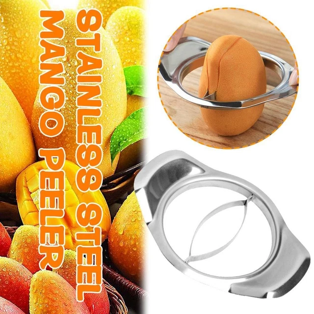 +MULTIFUNCTIONAL STEEL MANGO Peeler Mango Splitters Vegetable Tools ...