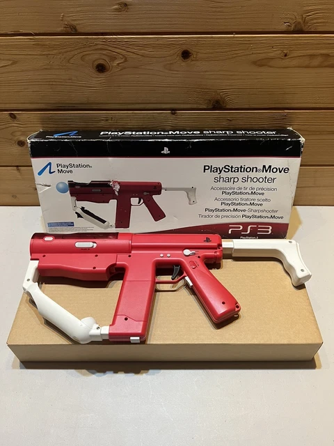 OFFICIAL PLAYSTATION MOVE Sharp Shooter Gun Sony Playstation 3 PS3 ...