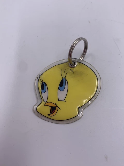 VINTAGE TWEETY BIRD Warner Bros Looney Tunes Key Chain 2 1/2 inch £22. ...