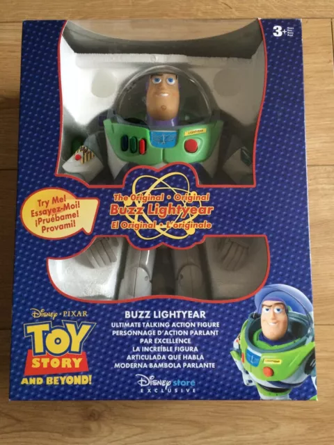 Toy Story Figure Buzz Lightyear Disney Store Exclusive Mib Brand New