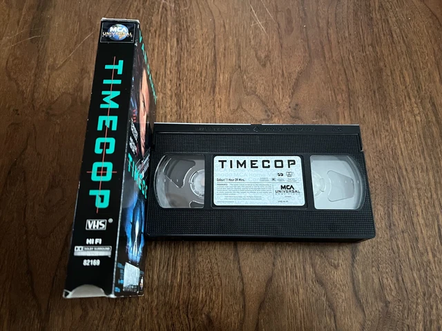TIMECOP (1994) MCA Universal Home Video VHS Jean-Claude Van Damme ...
