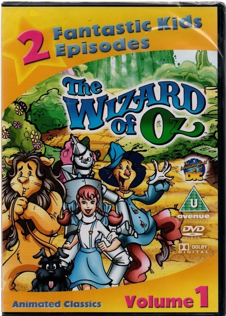 THE WIZARD OF Oz - Animated Classics: Volume 1 (new and sealed DVD 2005 ...