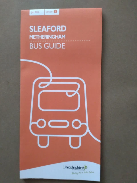 SLEAFORD , METHERINGHAM, Lincolnshire, England - Bus Guide (Pub.Jan ...