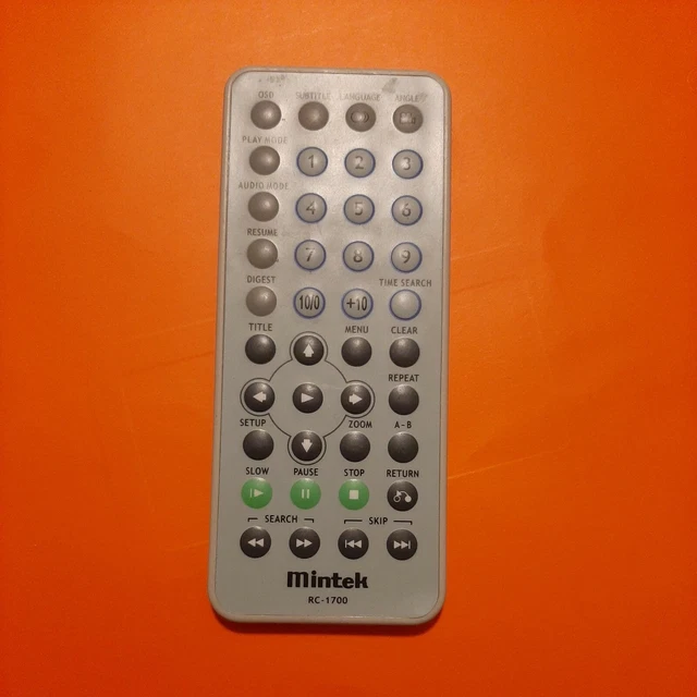 MINTEK RC-1700 REMOTE control used and not tested $5.50 - PicClick