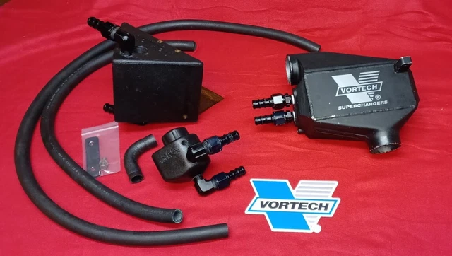 VORTECH SUPERCHARGER POWERCOOLER Water To Air Intercooler W/ Coolant ...