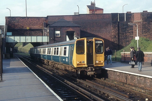 BRITISH RAIL 507002 Kirkdale 1982 Rail Photo £2.70 - PicClick UK