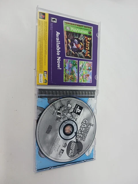 INSPECTOR GADGET GADGETS Crazy Maze Sony PS 1 Playstation One Tested ...