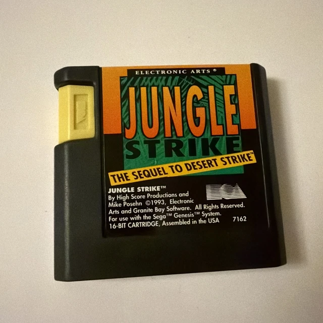 JUNGLE STRIKE SEGA Mega Drive - PAL Boxed Complete CIB £16.14 - PicClick UK