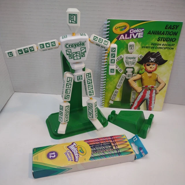 CRAYOLA COLOR ALIVE Replacement Figure Posable Model for Easy Animation ...
