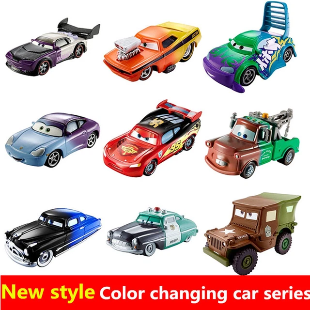 DISNEY PIXAR CARS COLOR CHANGERS "CRUISIN' LIGHTNING McQUEEN" COLOR ...