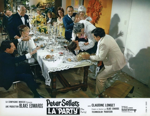 PETER SELLERS THE Party 1968 Vintage Lobby Card #14 EUR 13,99 - PicClick FR