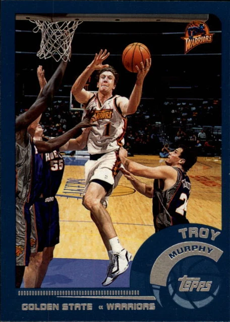 2002-03 TOPPS GOLDEN State Warriors Basketball Card #173 Troy Murphy EUR 1,86 - PicClick FR