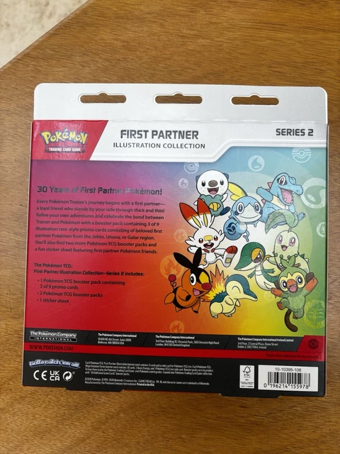 POKÉMON FIRST PARTNER Illustration Collection Series 2 £39.70 - PicClick UK
