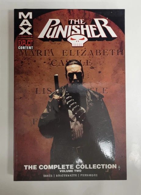 THE PUNISHER - THW COMPLETE COLLECTION VOLUME 2 - Ennis - Marvel - TPB £47.51 - PicClick UK