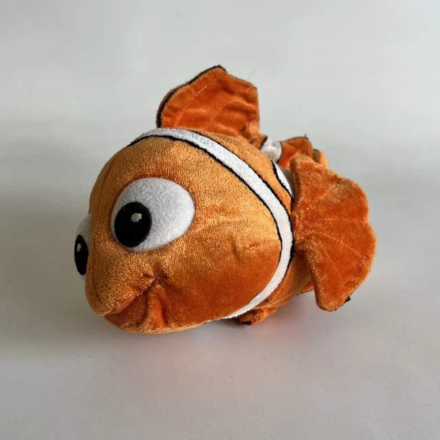 DISNEY PIXAR FINDING Nemo Plush Nemo Fish Soft Toy Character Plushie 9 ...