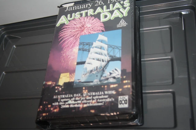 AUSTRALIA DAY JAN 26th 1988 Celebrations VHS $17.50 - PicClick AU