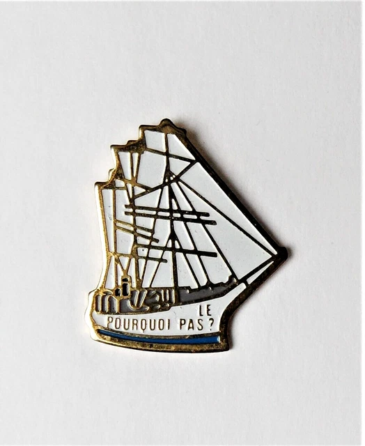 PIN'S BATEAU voilier le Pourquoi pas EUR 1,00 - PicClick FR