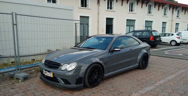 KIT CARROSSERIE COMPLET Mercedes Clk W209 Wide Body Kit + Hood Black Series ! EUR 2.000,00 ...