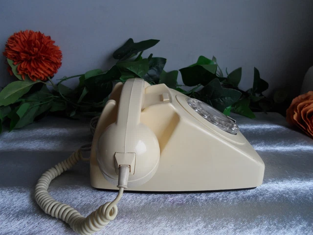 RETRO BT 8746 F Dial Up Telephone In Ivory £20.39 - PicClick UK