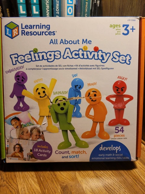 LEARNING RESOURCES ALL About Me Feelings Activity Set - 54 Pieces, Ages ...