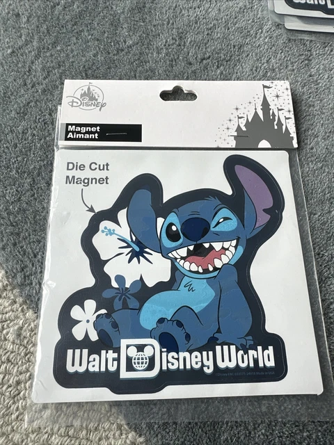 DISNEY PARKS STITCH WALT DISNEY WORLD Die Cut Magnet New 2024 £17.82 ...