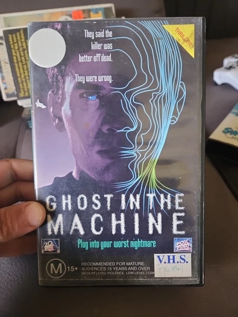 GHOST IN THE Machine (VHS, 1994) Classic RARE Collectable Ex Rental V47 ...