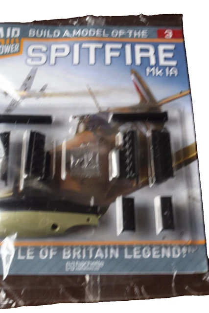HACHETTE BUILD A MODEL OF THE SPITFIRE MK IA Issue 3 £9.99 - PicClick UK