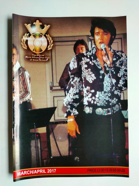 The Official Elvis Presley Fan Club Magazine Of Great Britain March