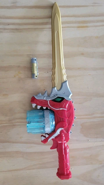 BANDAI SABANS POWER Rangers Dino Charge Drive Saber Super Sword With SD ...