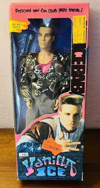 VANILLA ICE BABY Rapper 91 Action Figure Barbie Ken Doll 90s Hip Hop ...