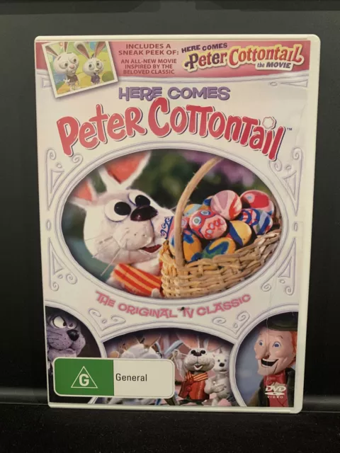 HERE COMES PETER Cottontail The Movie - * Very Rare*- Region 4 £14.84 ...