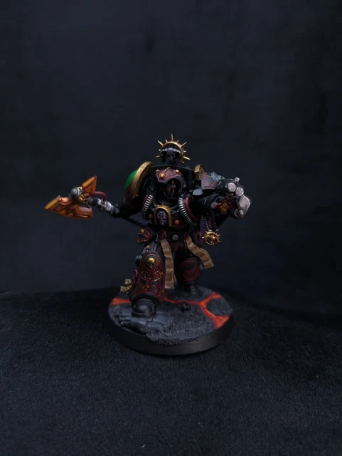 32 TERMINATOR LIBRARIAN Primaris Space Marines Salamanders Leviathan ...