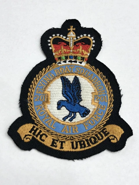 RAF- ROYAL AIR Force 201 Flying Boat Squadron Patch EUR 11,61 - PicClick DE