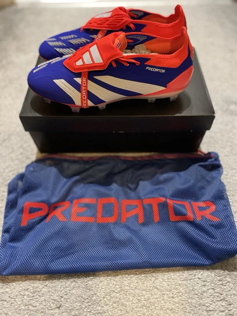 ADIDAS PREDATOR ELITE FT FG, Lucid Blue, Red, Brand New UK 7, RRP £250🔥 ...