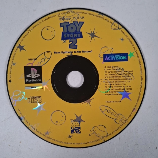 TOY STORY 2 Playstation PS1 Video Game PAL DISC ONLY £9.99 - PicClick UK