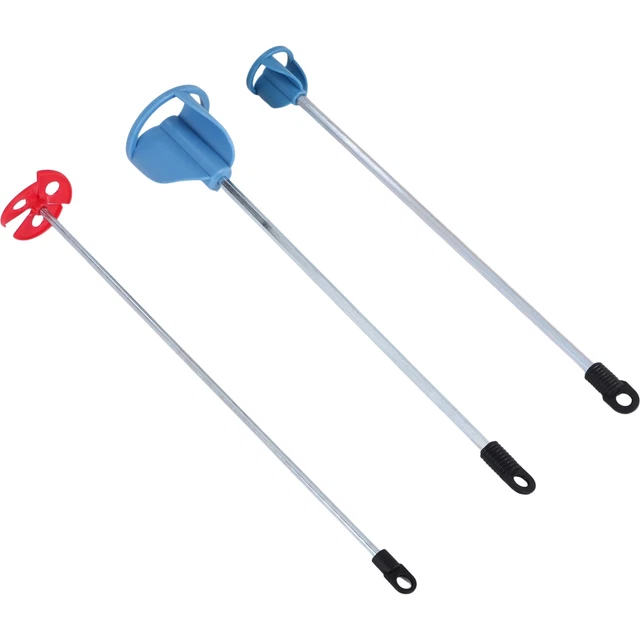 PACK OF 3 Paint, Epoxy Resin, Mud&Ceramic Glaze Mixer Paddle Blades ...