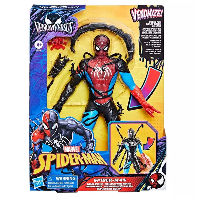 SPIDER MAN VENOMVERSUS Spider Man Liquid Shifter, figurka, 27 cm Hasbro ...