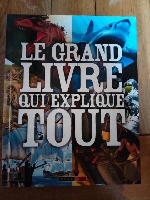 LE GRAND LIVRE qui explique tout ..rouge et or EUR 7,00 - PicClick FR