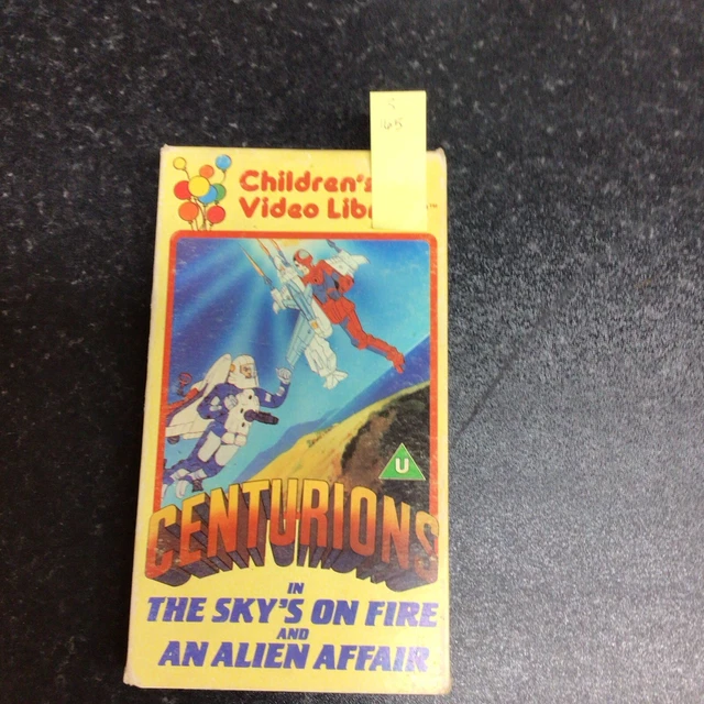 VHS VIDEO TAPE - Children's Video Library - The Sky is on Fire & An ...