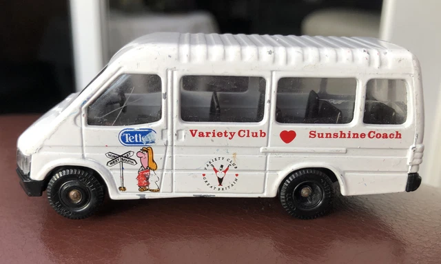 LLEDO WERBEMODELL &FORD Transit Variety Club Sunshine Coach "Lyons ...