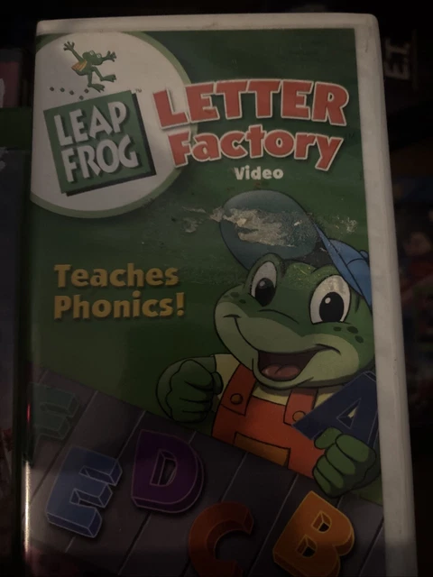 LEAPFROG - LETTER Factory (VHS, 2003) £4.37 - PicClick UK