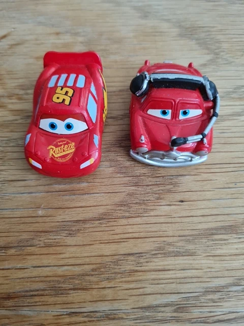 DISNEY/PIXAR CARS MINI Adventures McQueen's Team Lightning McQueen And ...
