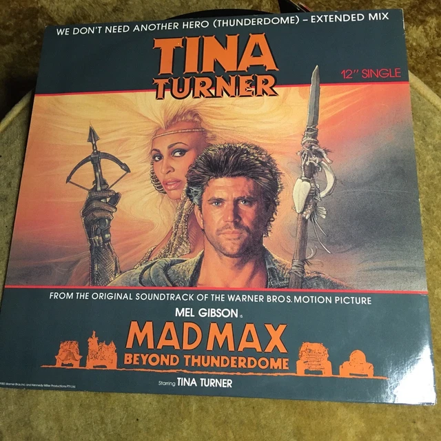 TINA TURNER WE Don't Need Another Hero 1985 Royaume-Uni Mad Max 3 ... TINA TURNER WE Don't Need Another Hero 1985 Royaume-Uni Mad Max 3 ...