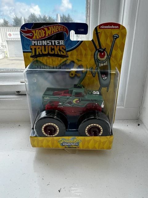 HOT WHEELS MONSTER Trucks Plankton £6.99 - PicClick UK