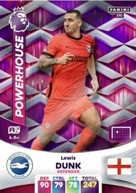 PANINI ADRENALYN XL Premier League 2024 Lewis Dunk (Brighton ...