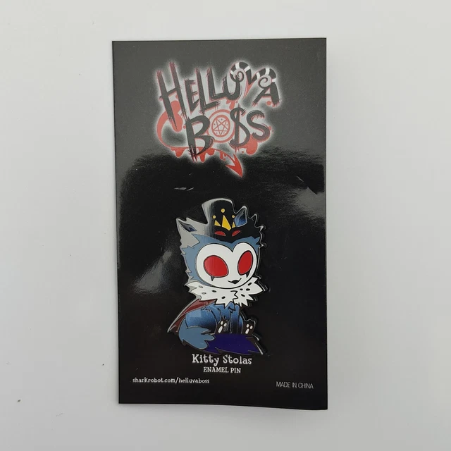 HELLUVA BOSS OFFICIAL Kitty Stolas Limited Edition Enamel Pin Vivziepop ...