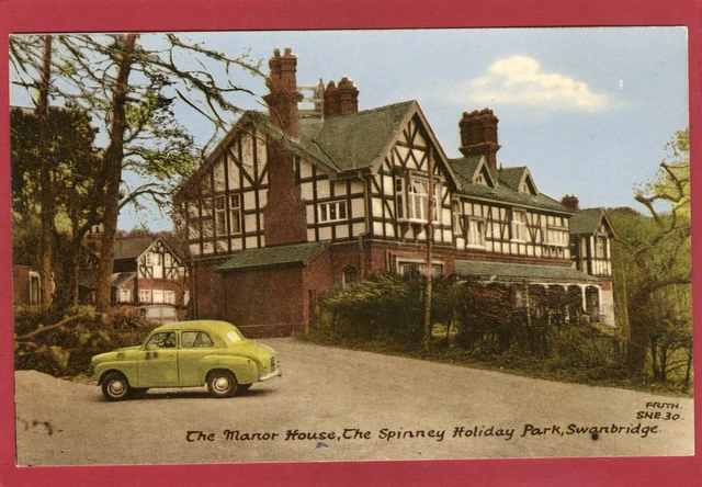 MANOR HOUSE SPINNEY Holiday Park Swanbridge Nr Penarth Motor Car pc ...