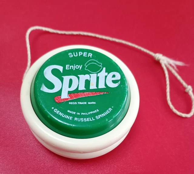 GENUINE RUSSELL SPINNER 'Super' Sprite Yo Yo - Green and White. 1980's ...