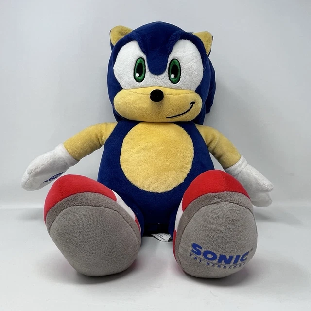 BUILD A BEAR Sonic The Hedgehog Plush Toy BAB 2016 Sonic Teddy Sega £14.99 - PicClick UK